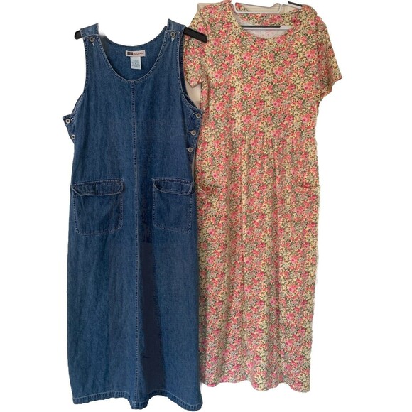 Faded Glory | Dresses | Faded Glory Maxi Cottage Dress Lot 2 Medium ...